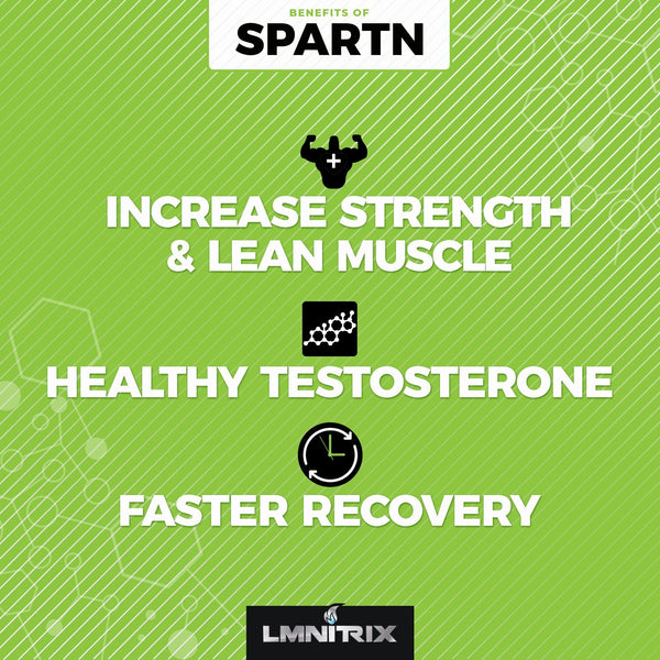 SPARTN | Testosterone Booster Supplement 120 ct - LMNITRIX